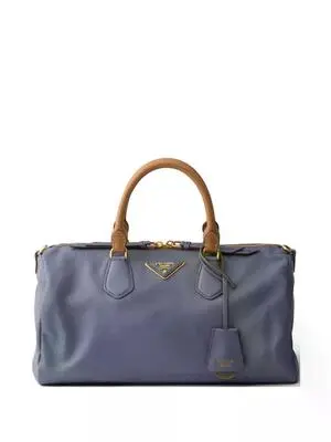 Prada Large Leather Top-handle Bag