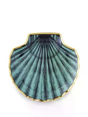 Jonathan Adler Sirena Shell-shaped Plate - Blue