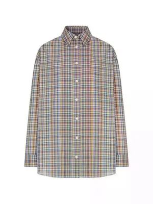 TOTEME Checked Button-down Shirt