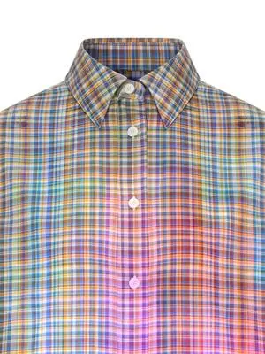 TOTEME Checked Button-down Shirt