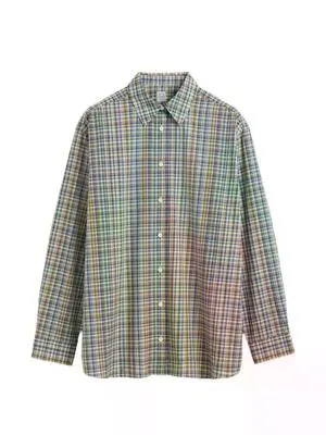 TOTEME Checked Button-down Shirt