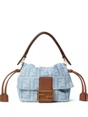 Fendi Small Mamma Baguette Bag - Blue