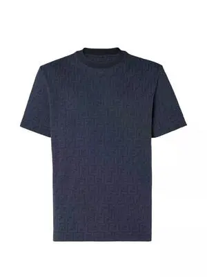 Fendi Cotton T-shirt - Blue