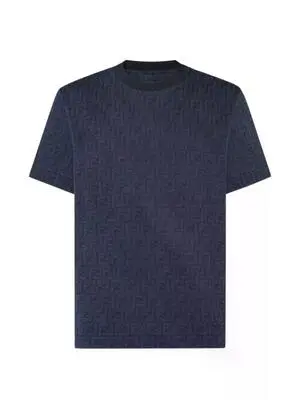 Fendi Cotton T-shirt - Blue
