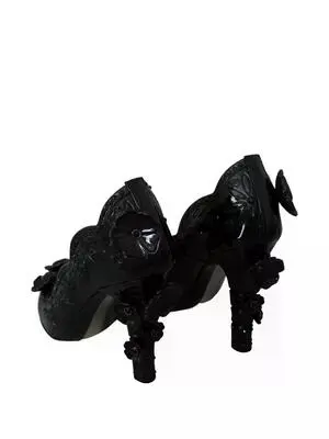Dolce & Gabbana Flower-embellished Cinderella Pumps