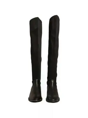 MY TWIN Rhinestone-embellished Over-the-knee Boots