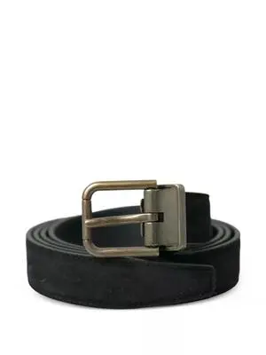 Dolce & Gabbana Suede Leather Belt