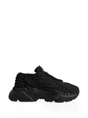Dolce & Gabbana Daymaster Knitted Sneakers - Black