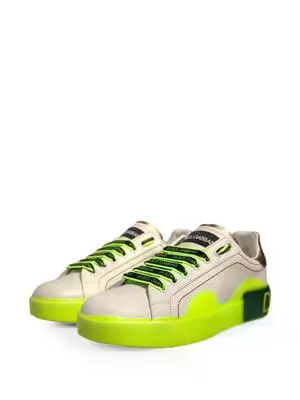 Dolce & Gabbana Portofino Leather Sneakers