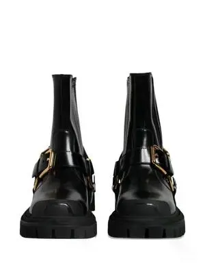 Dolce & Gabbana Buckle-detail Trekking Ankle Boots
