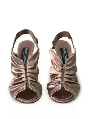 Dolce & Gabbana Gathered Corset-style Pumps