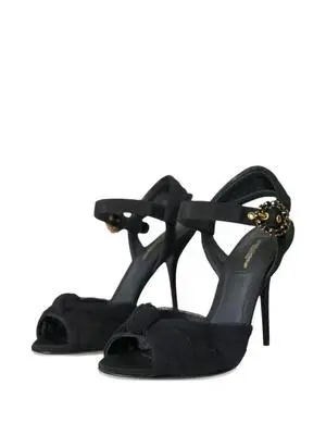 Dolce & Gabbana Knotted Embellished Sandals