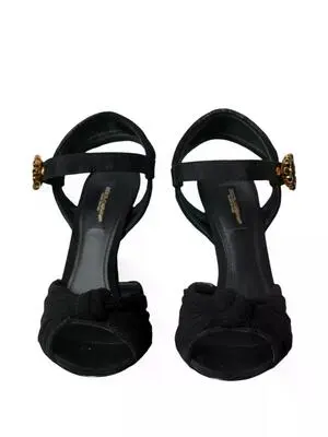 Dolce & Gabbana Knotted Embellished Sandals