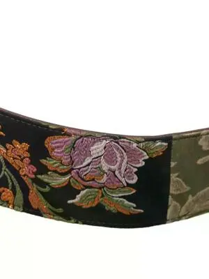Dolce & Gabbana Floral-embroidered Belt