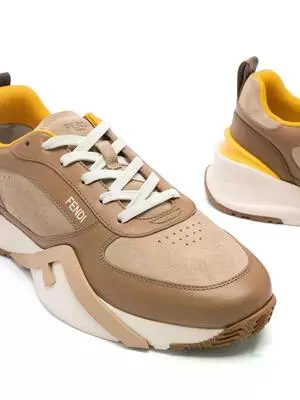 Fendi Flow Panelled Sneakers