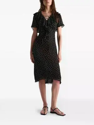 Dorothee Schumacher Dancing Dots Midi Dress