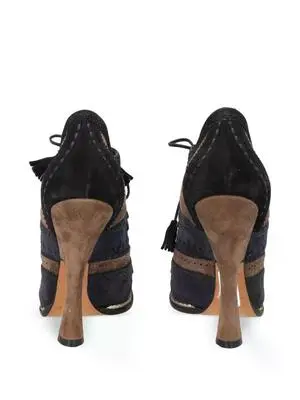 Dior Tassel Brogue Pumps - Blue