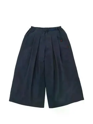 Gramicci Belted Flared Track Pants - Blue