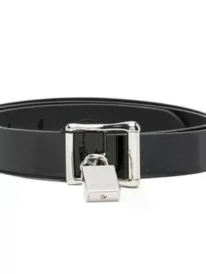 Saint Laurent Padlock-detail Belt
