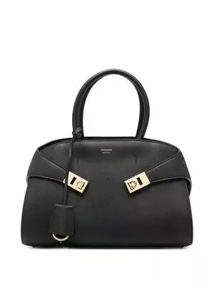 FERRAGAMO Hug Tote Bag - Black