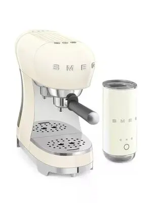 SMEG Anni 50 Espresso Machine And Milk Frother