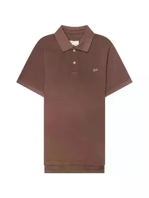 ERL Logo-embroidered Polo Shirt