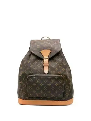 LOUIS VUITTON Montsouris Backpack - Brown