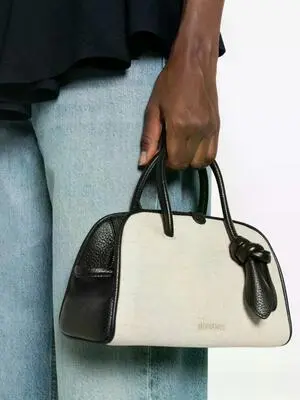 Jacquemus Leather Tote Bag