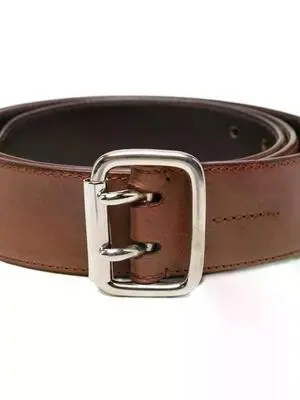 Gianfranco Ferre Double-prong Buckle Belt