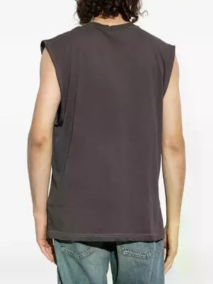 DIESEL® Graphic-print Sleeveless T-shirt