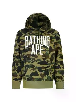 A BATHING APE 1st Camo Logo-print Hoodie