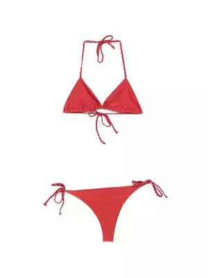 FROM BIKINI Bali Bikini Triangle Top - Red