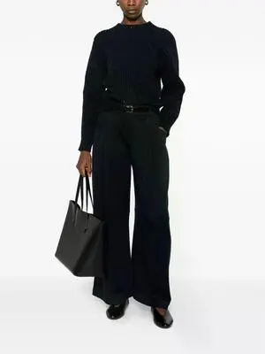 Brunello Cucinelli Sequin Embellished Ribbed Knit Sweater