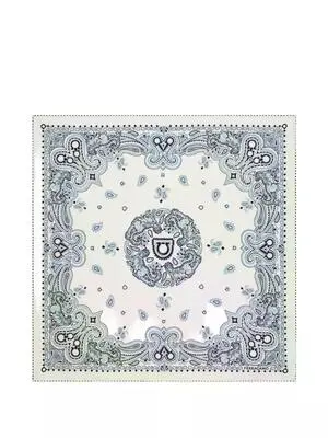 FERRAGAMO Arabesque-print Silk Scarf