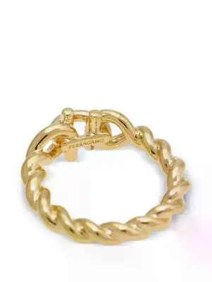 FERRAGAMO Gancini Twisted Ring