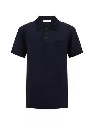 FERRAGAMO Cotton Polo Shirt - Blue