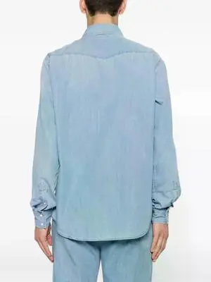PANICALE Western-style Flap-pocket Shirt