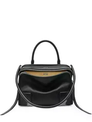 Loewe Small Leather Top Handle Bag - Black