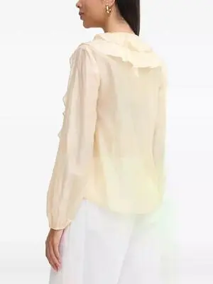 TWINSET Ruffled Long-sleeve Blouse