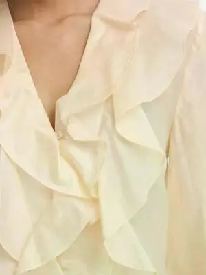 TWINSET Ruffled Long-sleeve Blouse