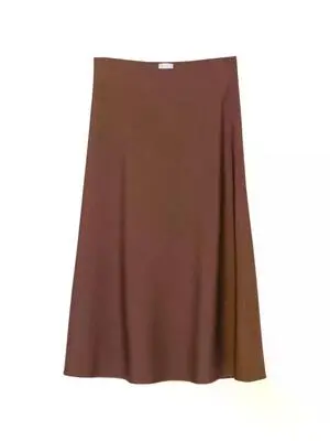 Brunello Cucinelli A-line Midi Skirt