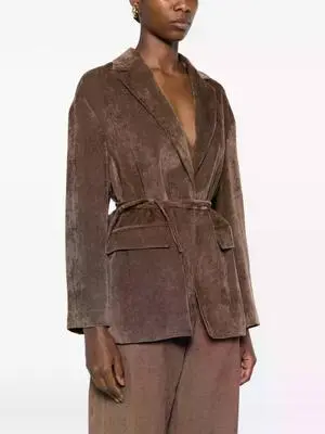 Brunello Cucinelli Belted Corduroy Blazer