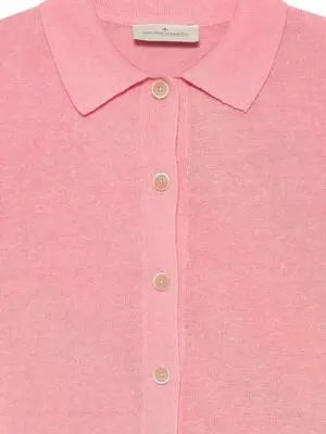Bruno Manetti Short-sleeve Button-up Cardigan