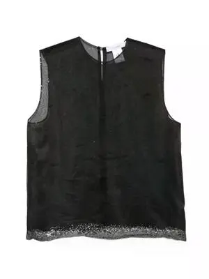 JULIE KEGELS Sequin Embellished Sleeveless Top