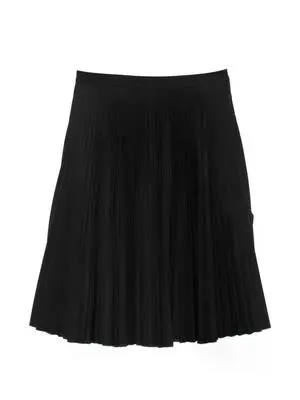 JULIE KEGELS Shirley Pleated Midi Skirt - Black