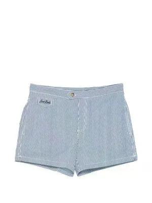 MC2 SAINT BARTH Striped Swim Shorts - Blue