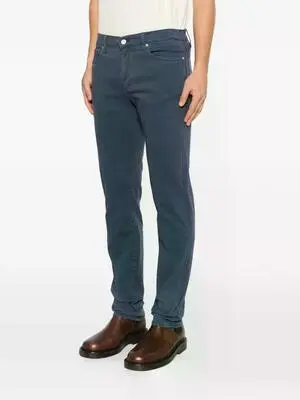 FRAME Five-pocket Slim Fit Trousers - Blue