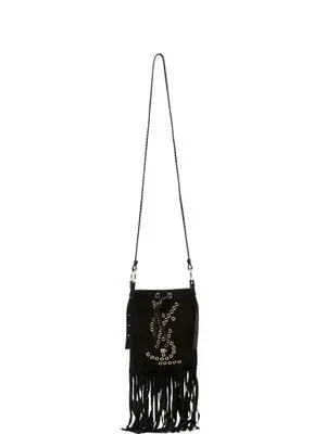 Saint Laurent 2002 Fringed Shoulder Bag