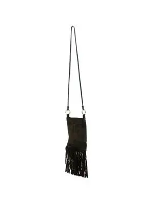 Saint Laurent 2002 Fringed Shoulder Bag