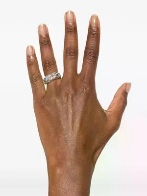 FERSERA Geometric Engraved Ring